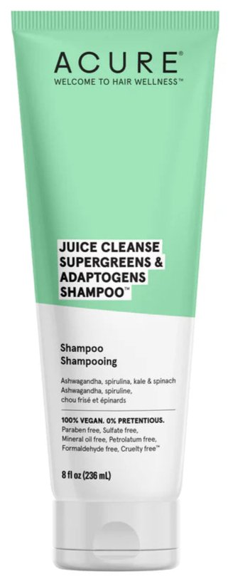 Acure Juice Cleanse Supergreens & Adaptogens Shampoo-236 ml – MeStore