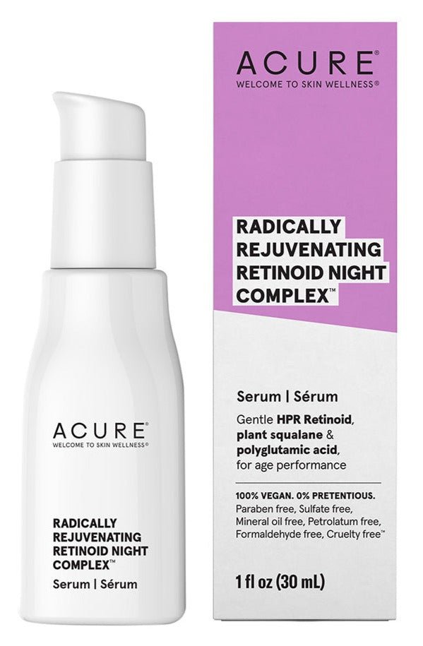 Acure Radically Rejuvenating Retinoid Night Complex-30 ml – MeStore