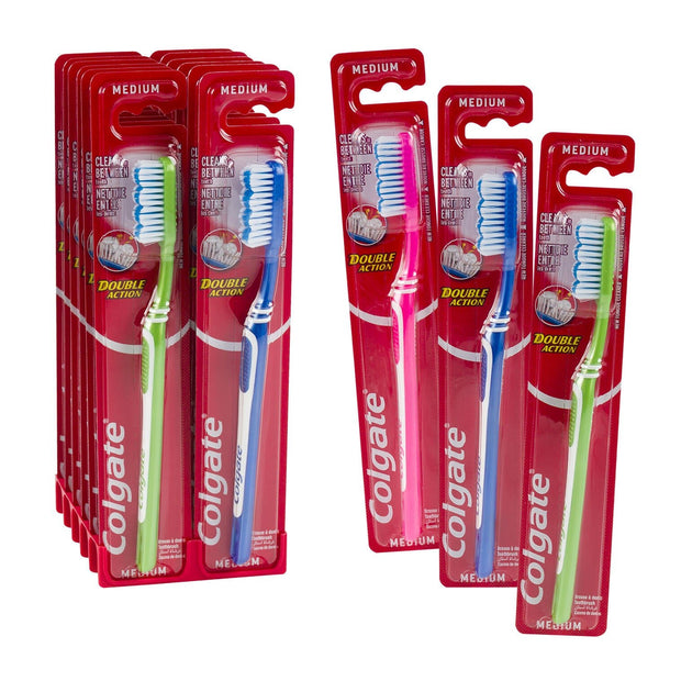 Colgate Double Action Toothbrush Medium – MeStore