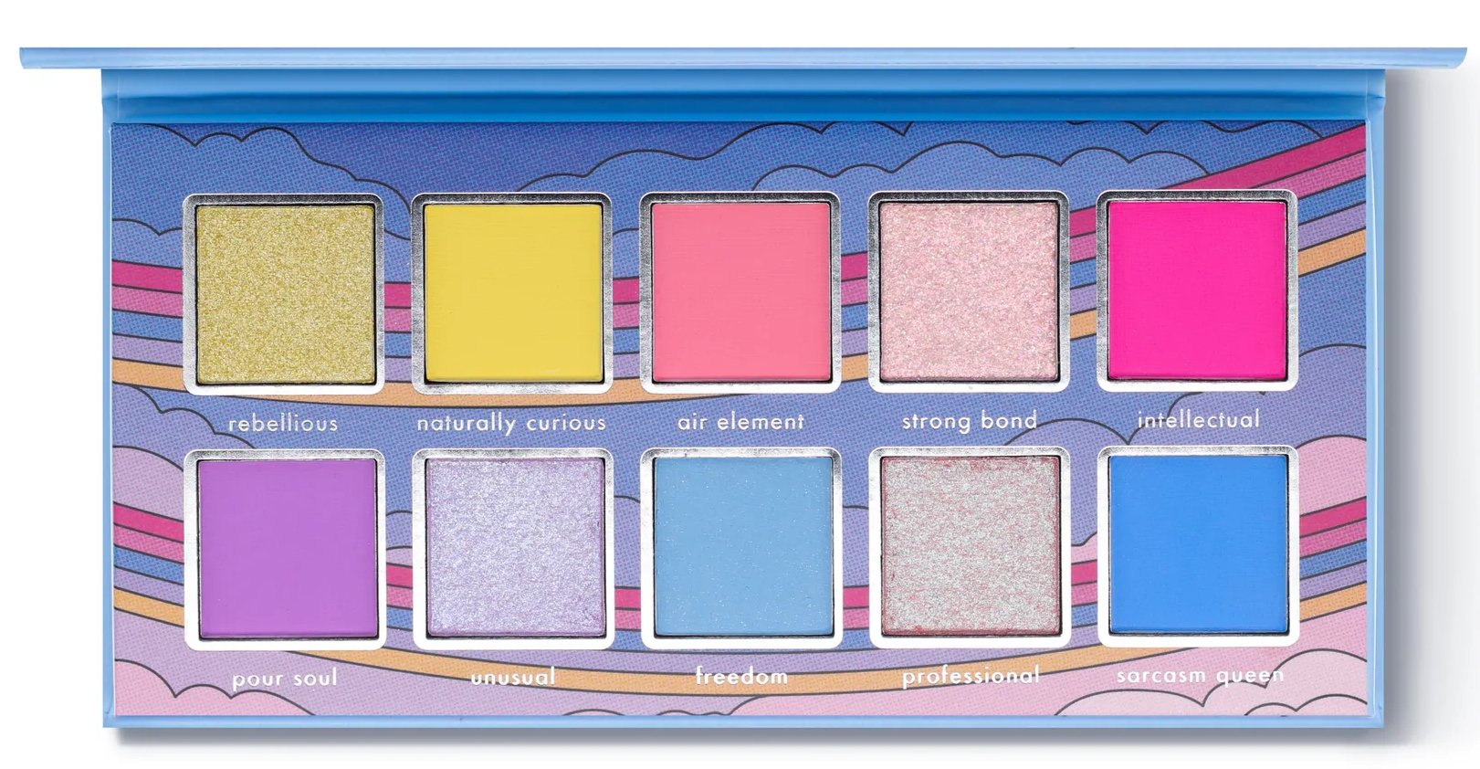 Shop Eha10b horoscope collection aquarius shadow palette 70% Off in ...