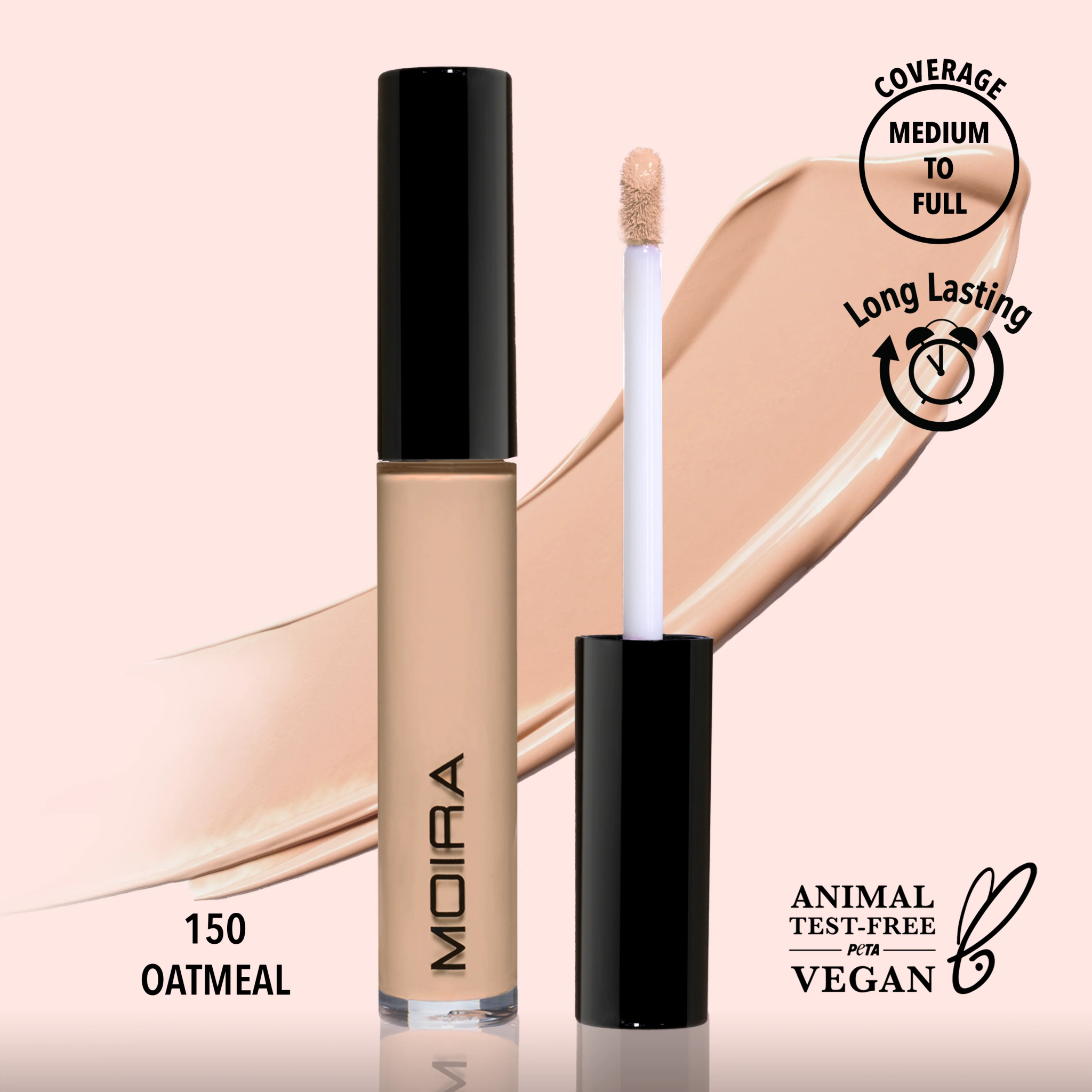 Moira Lavish Creamy Concealer (150, Oatmeal) – MeStore