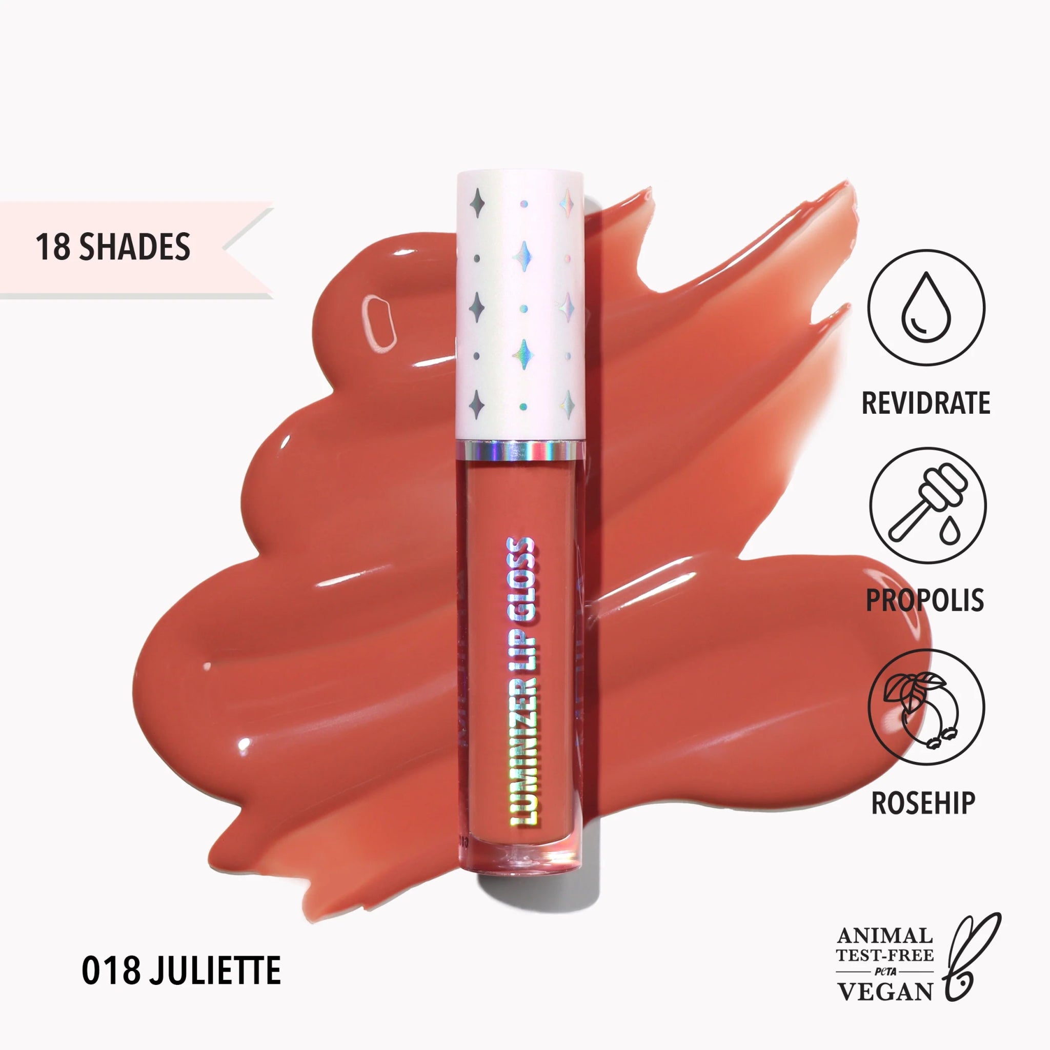 Moira - Luminizer Lip Gloss (018, Juliette) – MeStore