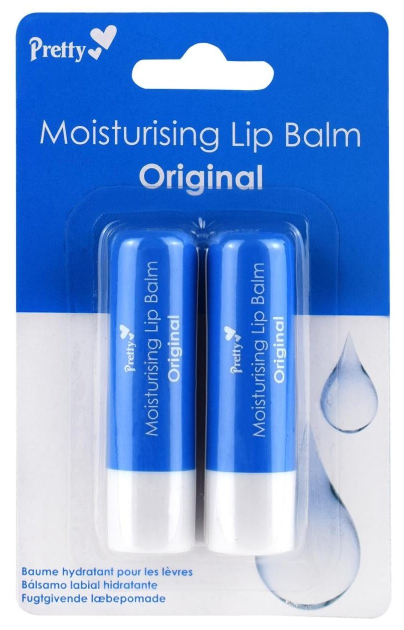 Pretty Moisturising Lip Balm Twin Pack Original – MeStore