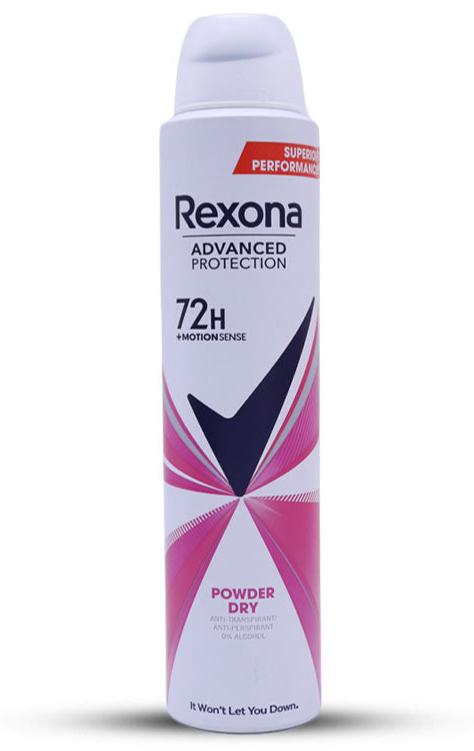 REXONA DEO (AR) 200ML X 12 POWDER DRY (W) – MeStore