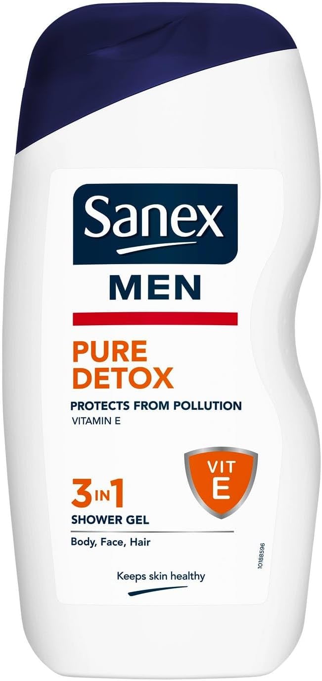 Sanex Shower Gel 500Ml Mens Pure Detox – MeStore