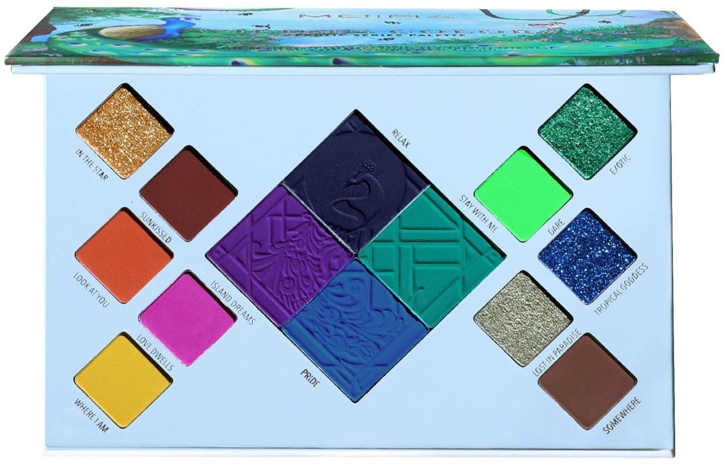 Shop Exp001-Wild In Colors Pressed Pigment Palette | MeStore - Your ...