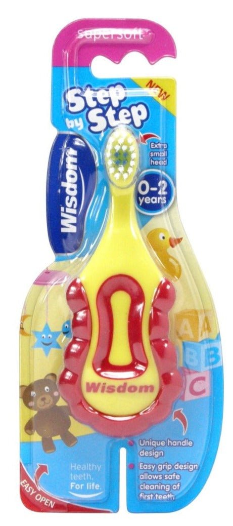Wisdom Kids Step By Step 0-2 Years Toothbrush – MeStore